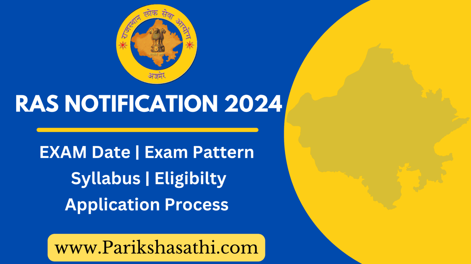 RPSC RAS Notification 2024 PDF: Exam Pattern, Syllabus, Eligibility ...
